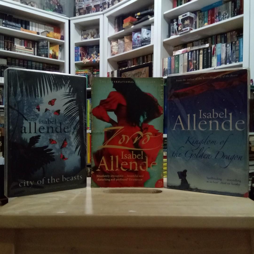 (set) Isabel Allende books, Hobbies & Toys, Books & Magazines, Fiction ...