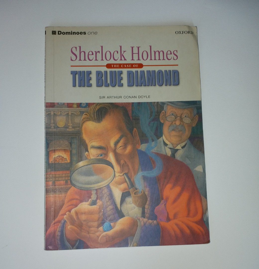 中學課本: "Sherlock Holmes The Cast of The Blue Diamond" by Sir Arthur ...