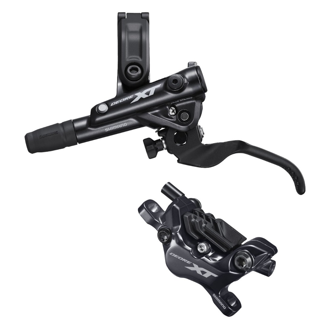 Shimano Deore M8120 XT Hydraulic Disc Brake - 4 Piston (Front & Rear ...