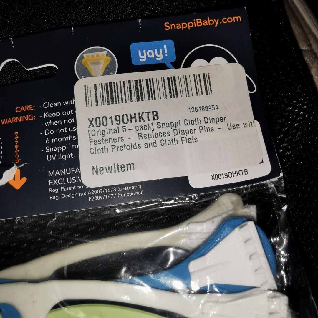 Snappi baby original cloth diaper fasteners, Babies & Kids, Bathing ...