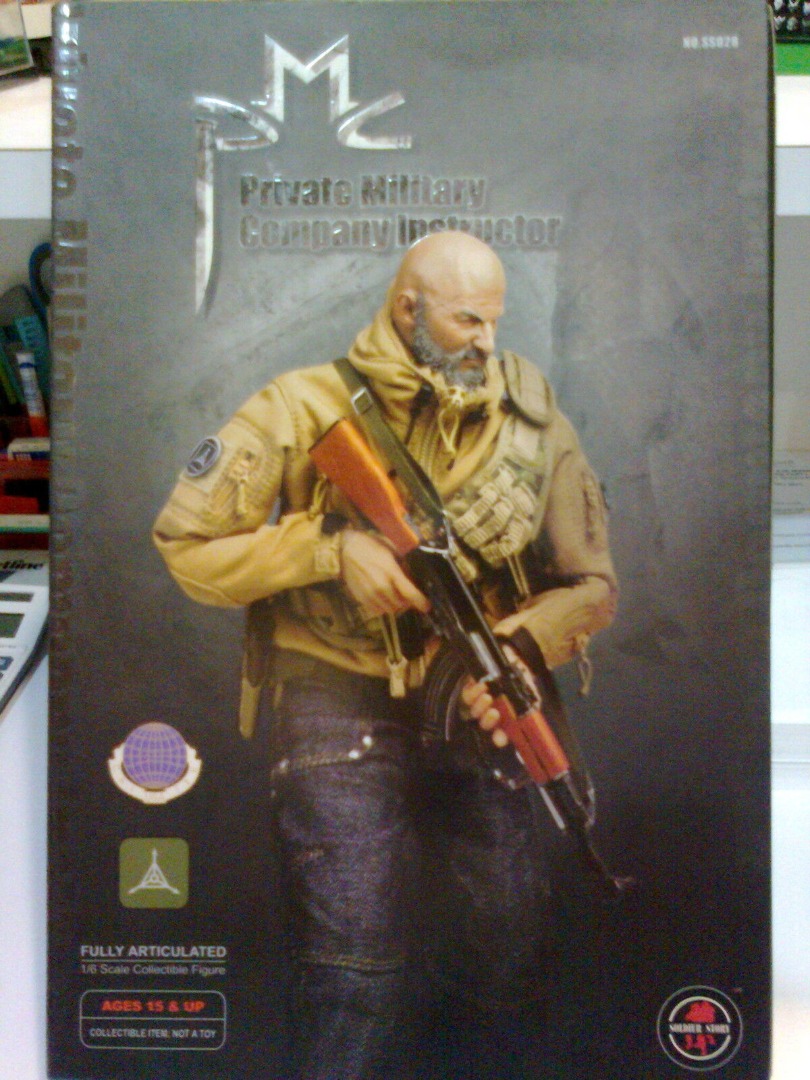 SOLDIER STORY PMC PRIVATE MILITARY COMPANY INSTRUCTOR 1/6 ACTION FIGURE ...