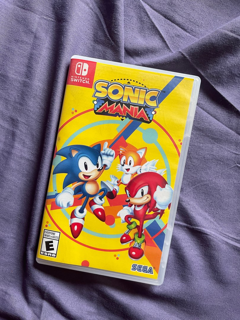 Sonic Mania - Nintendo Switch Game, Video Gaming, Video Games, Nintendo ...