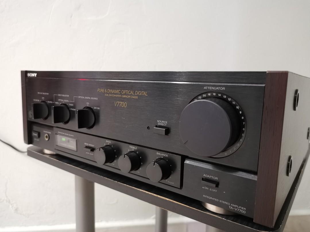 Sony TA-V7700 Stereo Integrated Amplifier with Built-in DAC and phono ...