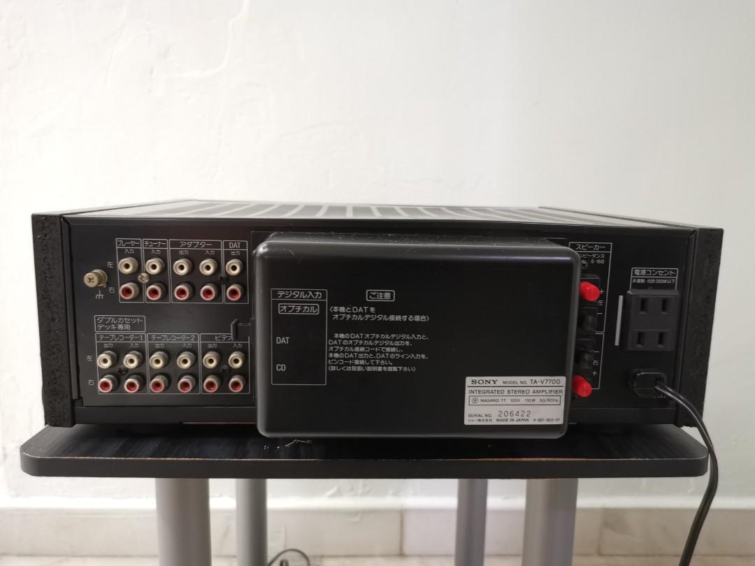 Sony TA-V7700 Stereo Integrated Amplifier with Built-in DAC and phono ...