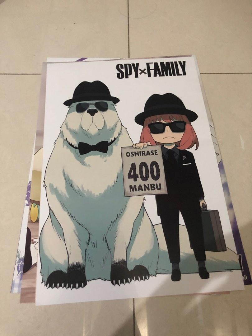 Spy Family Poster Set Unused & New, Hobbies & Toys, Stationary & Craft ...