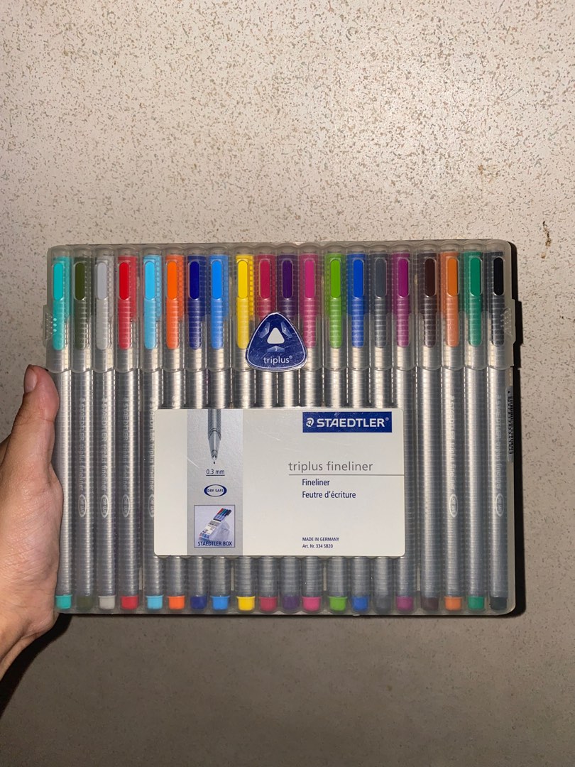 Staedtler Triplus Fineliner (20), Hobbies & Toys, Stationary & Craft ...
