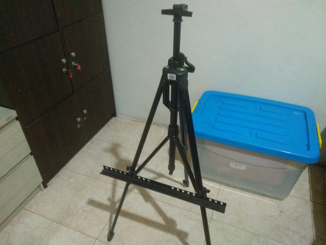 Stand Whiteboard Papan Tulis / Tripod Frame Bahan Besi, Perabotan Rumah ...