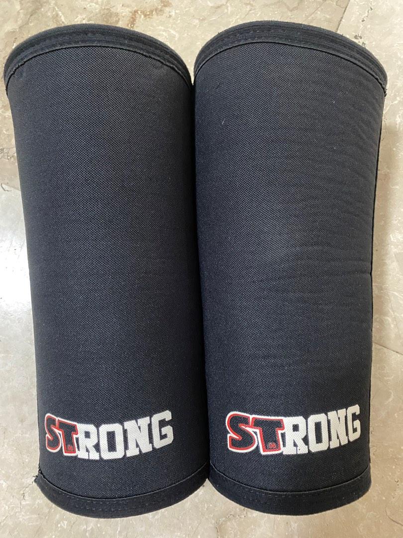 STrong 7mm Black Knee Sleeves, Sports Equipment, Other Sports Equipment ...
