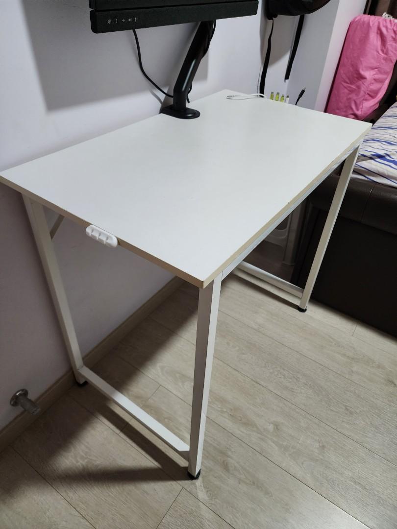 Study table 80cm length x 48cm depth x 74cm height, Furniture & Home ...