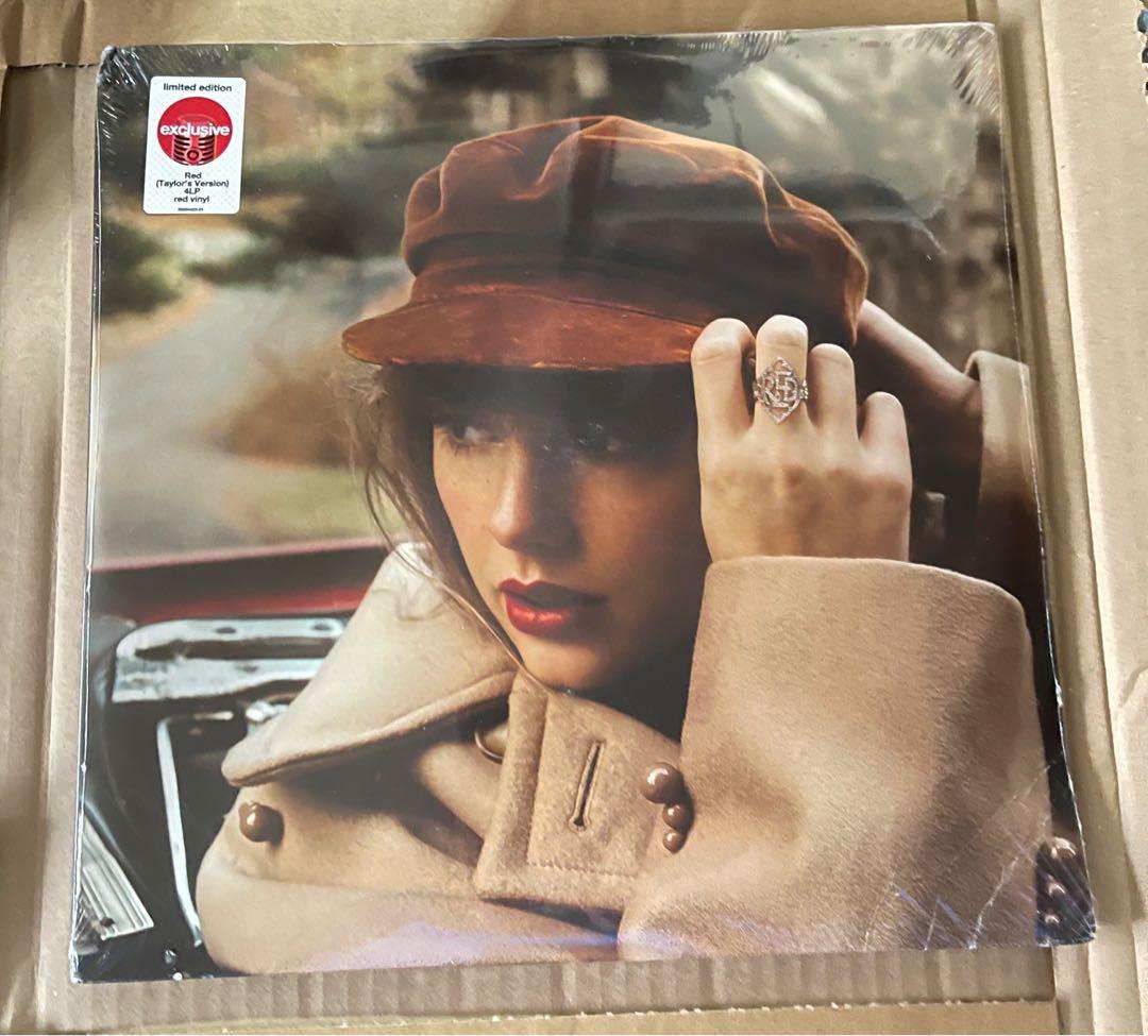 Taylor Swift Red (Target edition) vinyl record, Hobbies & Toys, Music ...