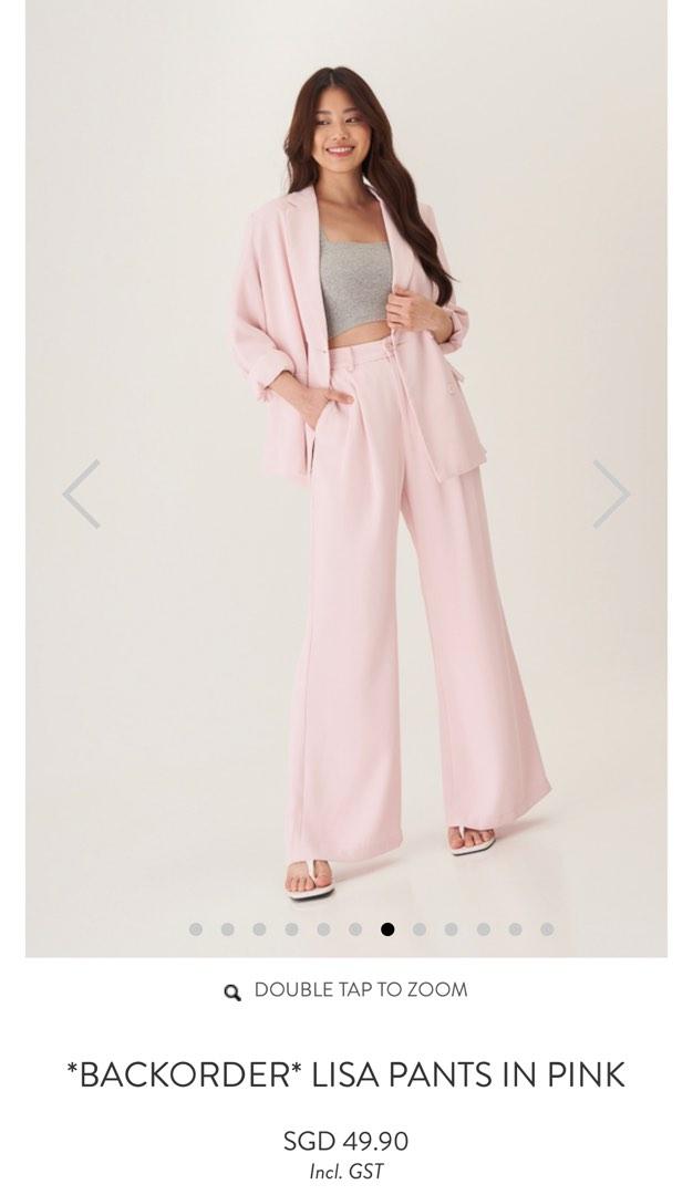 TCL Lisa pants in pink, Women's Fashion, Bottoms, Other Bottoms on ...