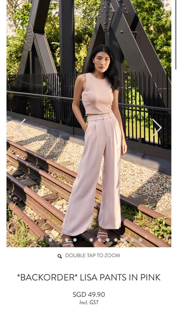 TCL Lisa pants in pink, Women's Fashion, Bottoms, Other Bottoms on ...