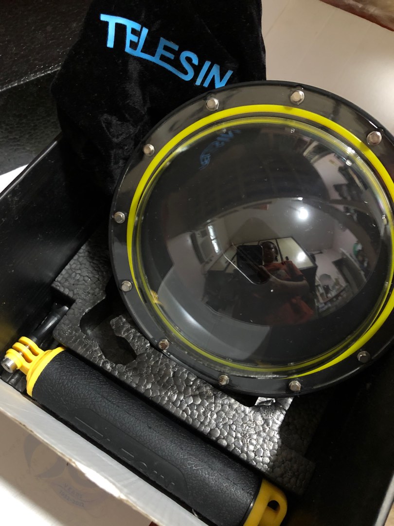 TELESIN Underwater Dome Photography for Cameras GoPro Cameras ...