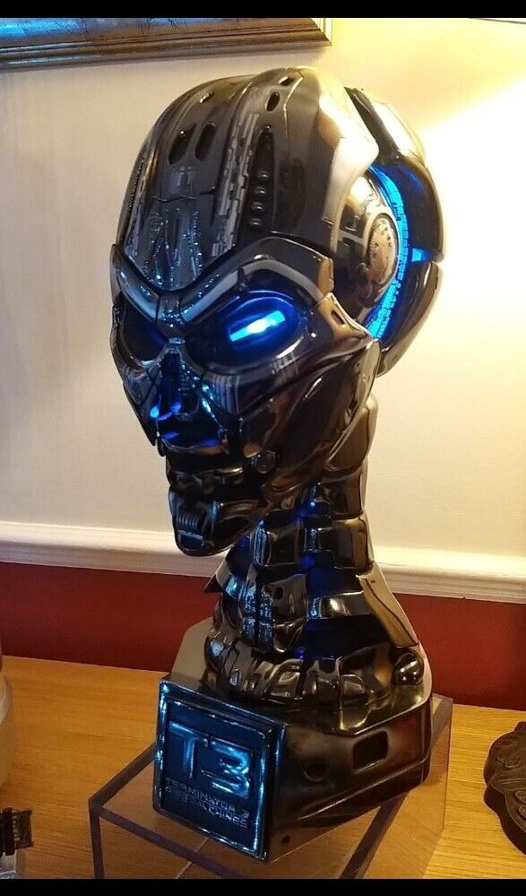 TERMINATOR 3 ENDOSKELETON T-X T3-X 1/1 SCALE LIFE SIZE BUST REPLICA ...