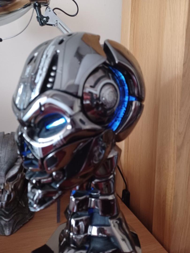 TERMINATOR 3 ENDOSKELETON T-X T3-X 1/1 SCALE LIFE SIZE BUST REPLICA ...