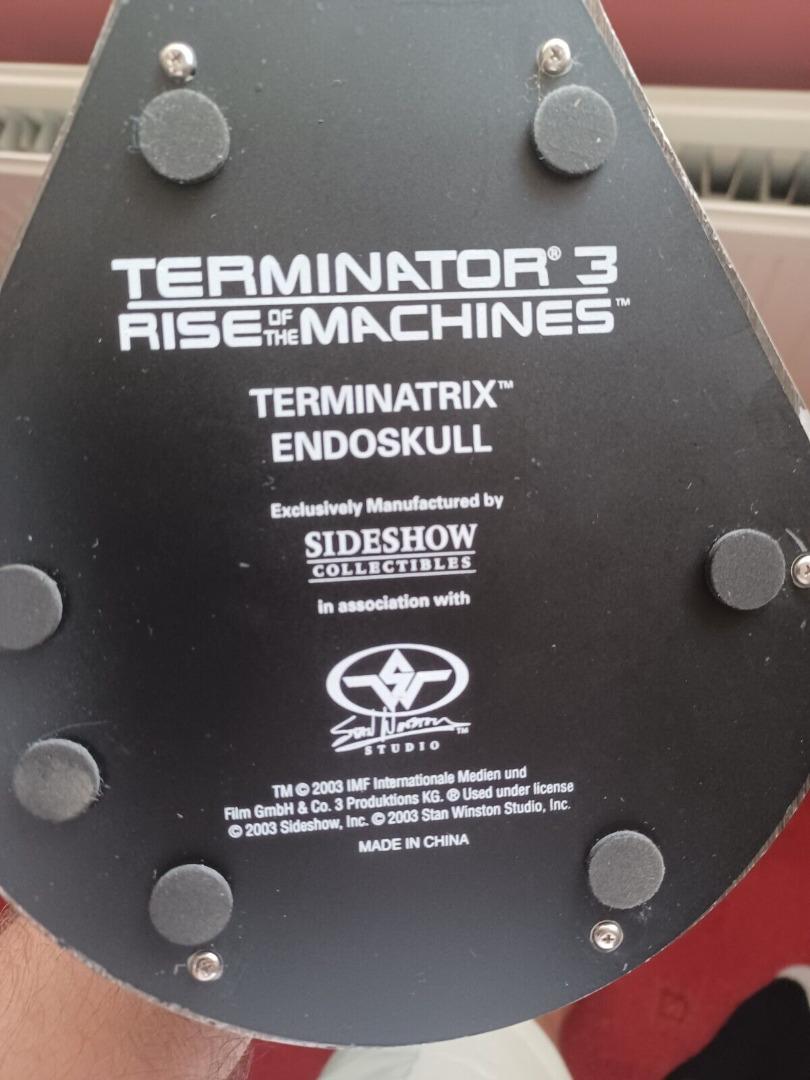 TERMINATOR 3 ENDOSKELETON T-X T3-X 1/1 SCALE LIFE SIZE BUST REPLICA ...