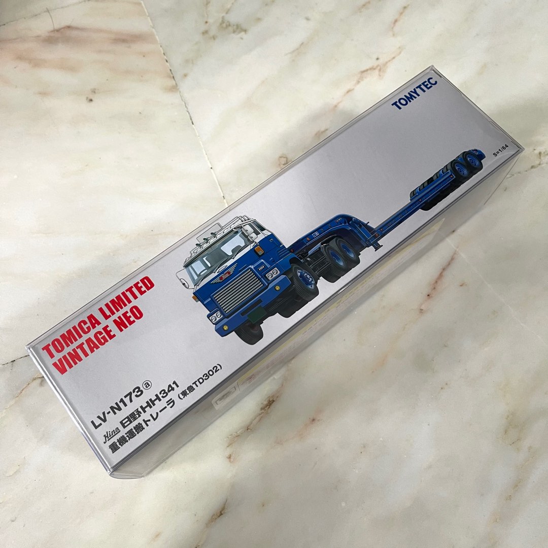 Tomica TLVN LV-N173a Hino HH341 Tractor Tokyu trailer, Hobbies & Toys ...