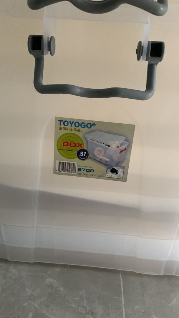 Toyogo Storage Containers 9709 series, Furniture & Home Living, Home ...