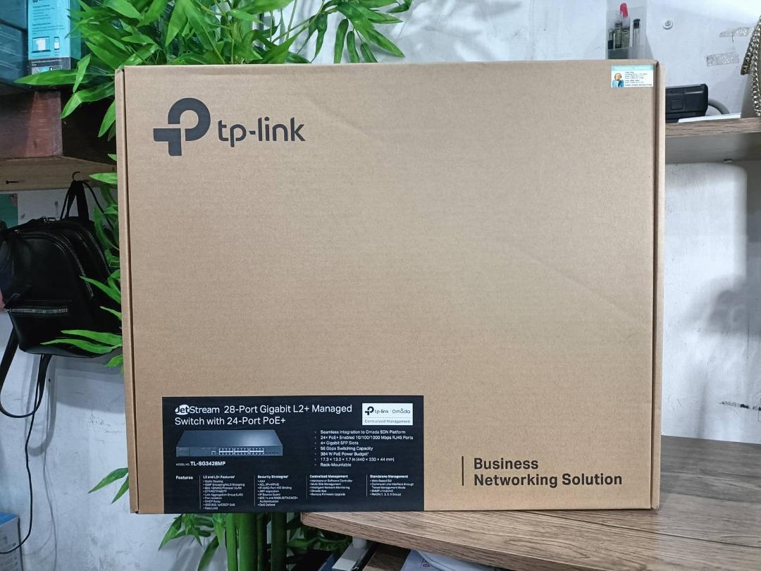 TP-LINK TL-SG3428MP JetStream 28-Port Gigabit L2+ Managed Switch with ...