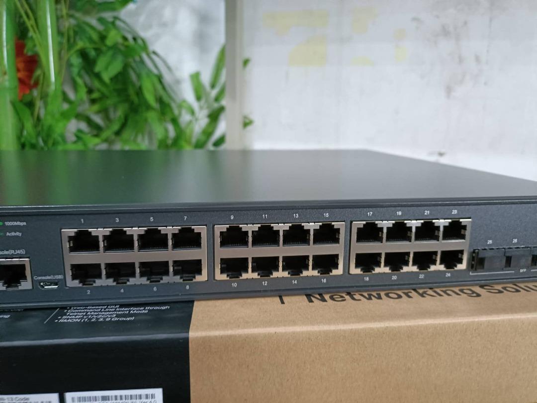TP-LINK TL-SG3428MP JetStream 28-Port Gigabit L2+ Managed Switch with ...
