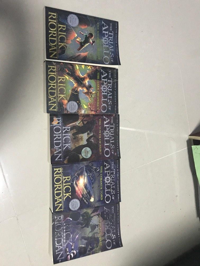 Trial of Apollo Percy Jackson spin off rock riordan, Hobbies & Toys ...