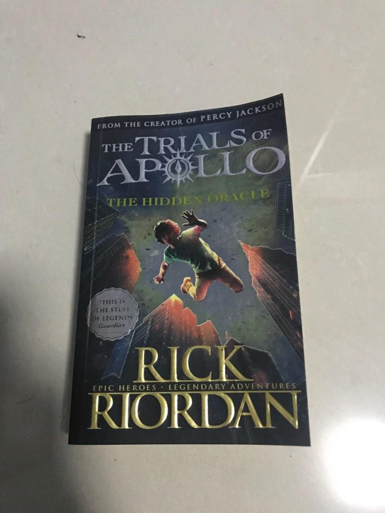 Trial of Apollo Percy Jackson spin off rock riordan, Hobbies & Toys ...