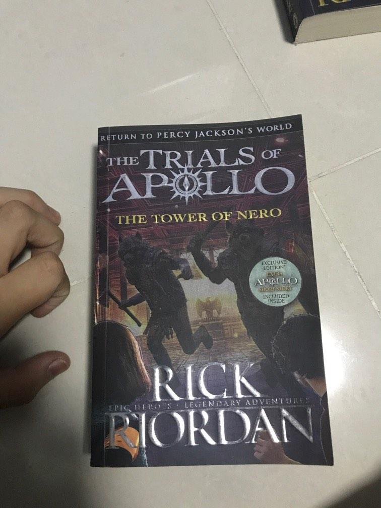 Trial of Apollo Percy Jackson spin off rock riordan, Hobbies & Toys ...
