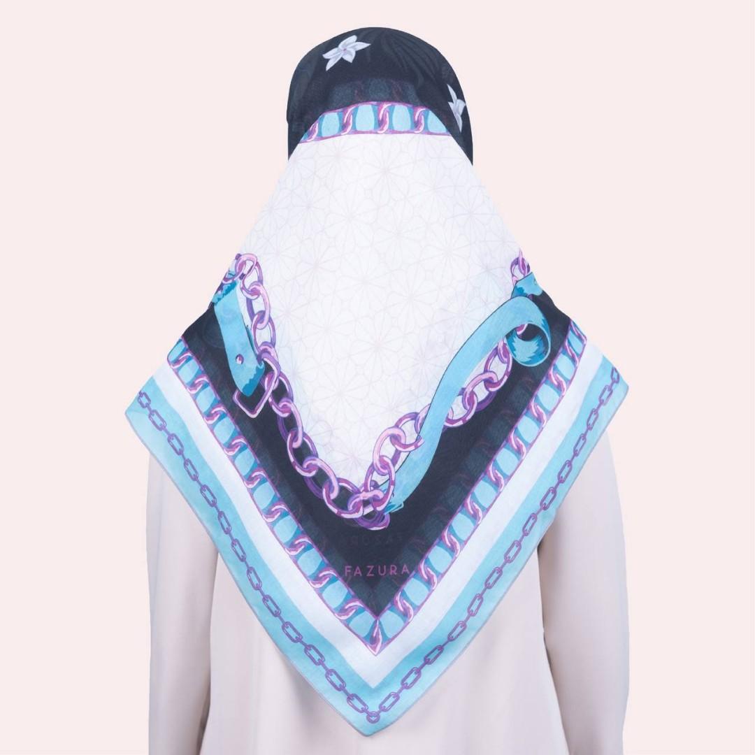 Tudung Fazura Bunga Ria Raya, Women's Fashion, Muslimah Fashion, Hijabs ...