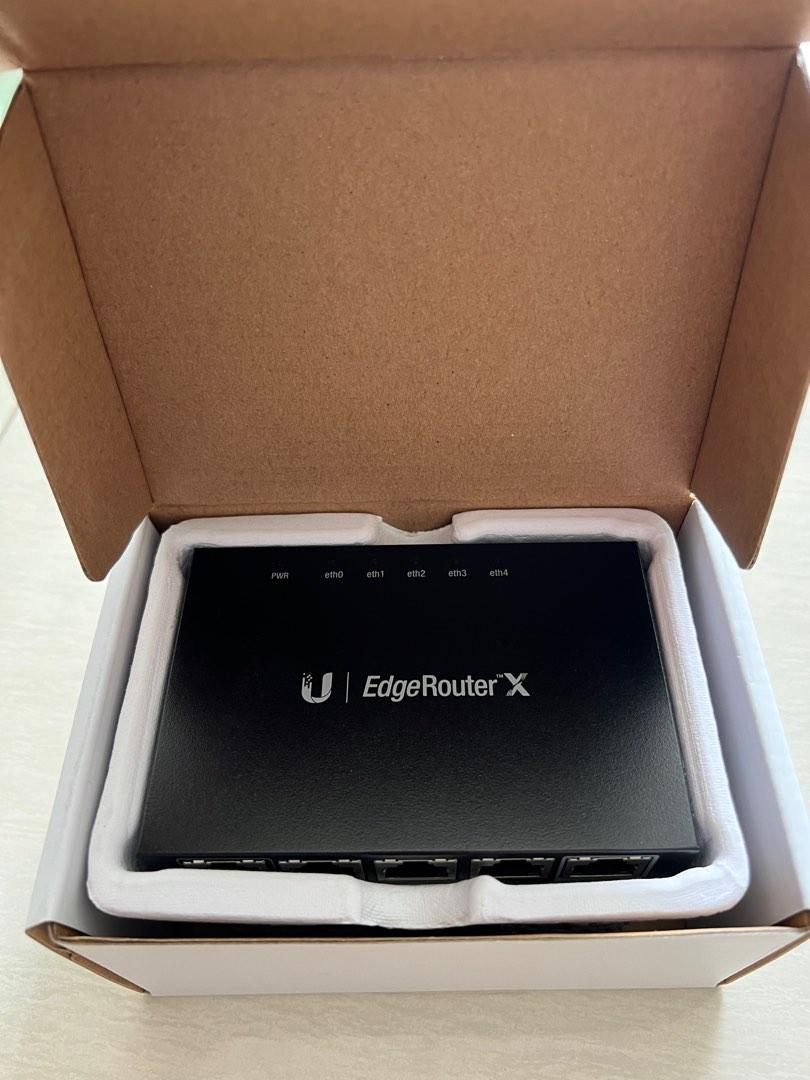 Ubiquiti EdgeRouter X, Computers & Tech, Parts & Accessories ...
