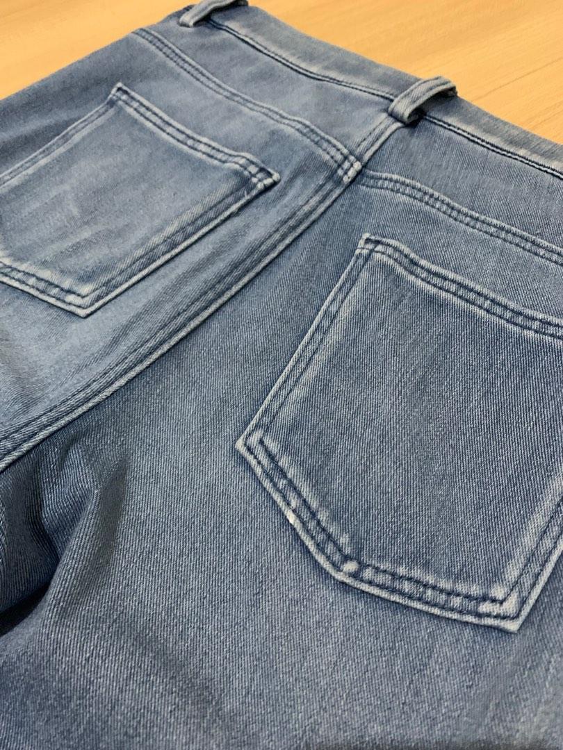 Uniqlo light maong jeans, Women's Fashion, Bottoms, Jeans on Carousell