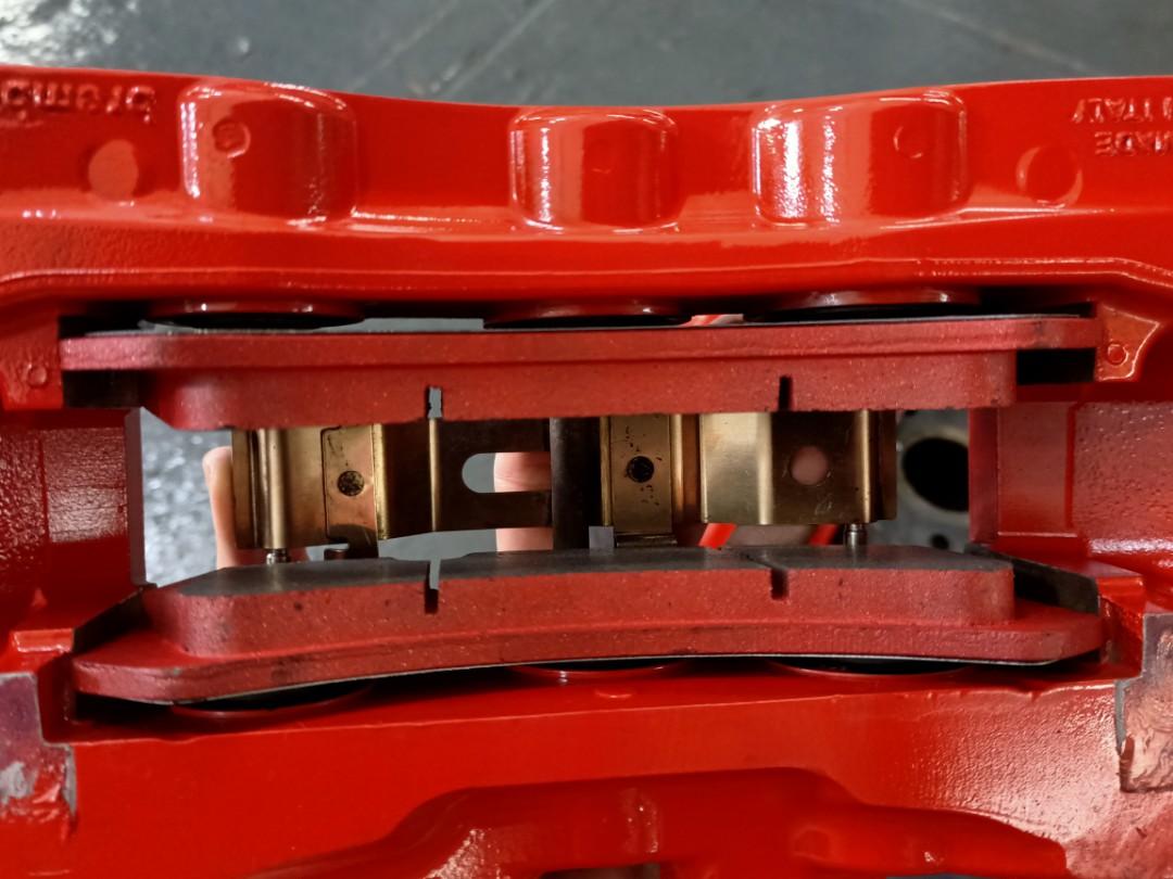 Used Brembo CTSV 6/4 kit with brembo epb For Toyota AGH30 Alphard ...