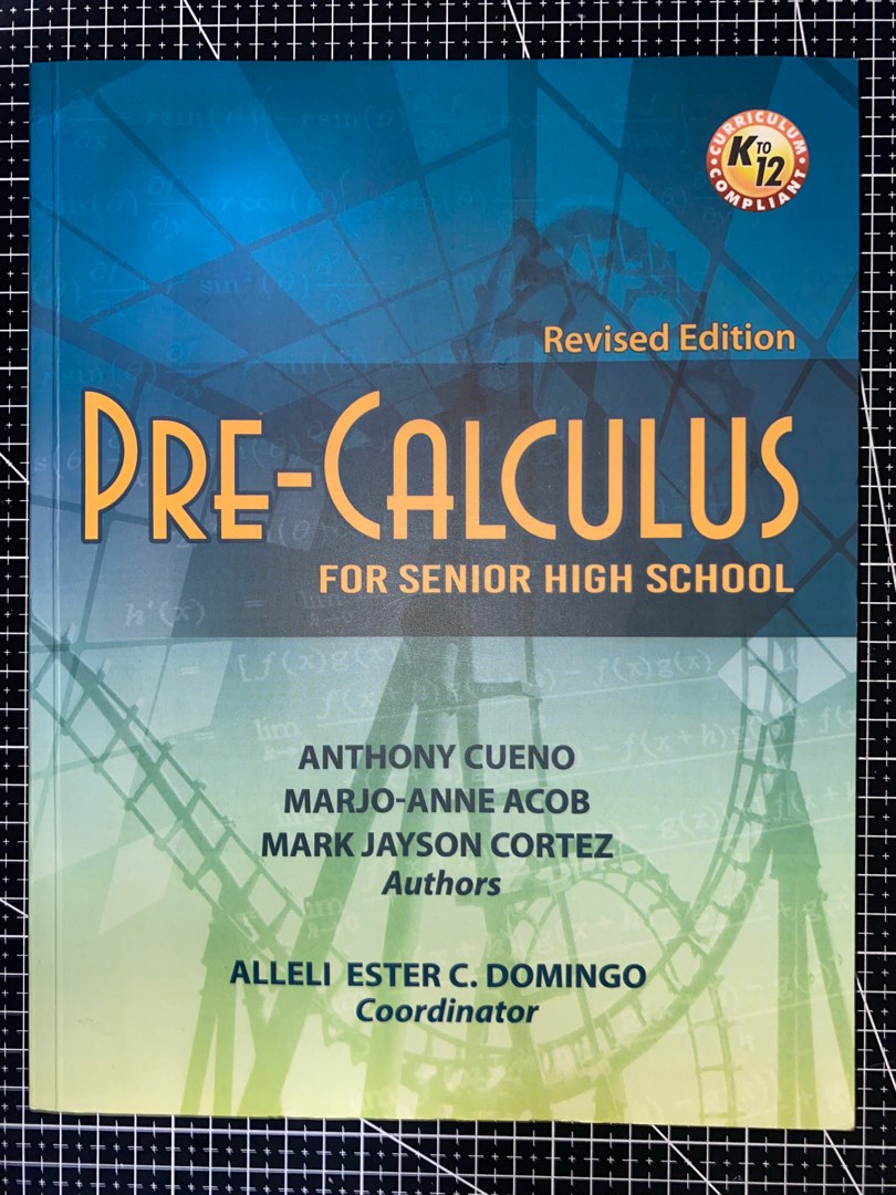 UST SHS Pre-Calculus Book (Revised Edition), Hobbies & Toys, Books ...