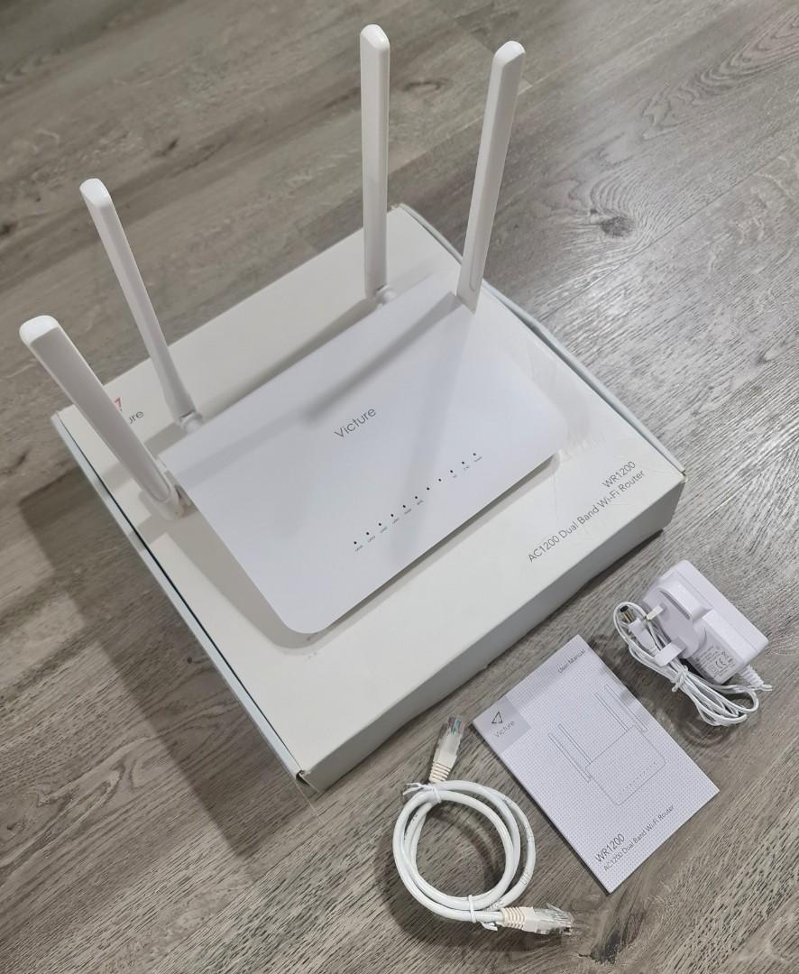 Victure AC1200 Dual Band Wi-Fi Router WR1200, Computers & Tech, Parts ...