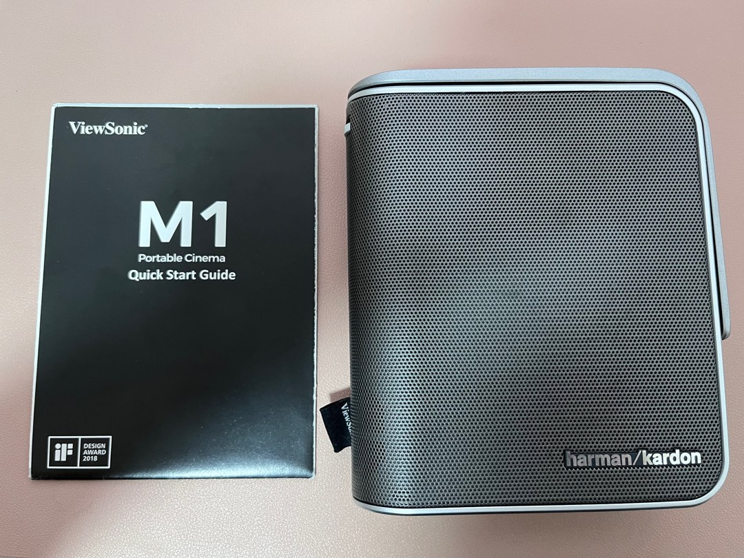 Viewsonic M1 portable projector, TV & Home Appliances, TV ...