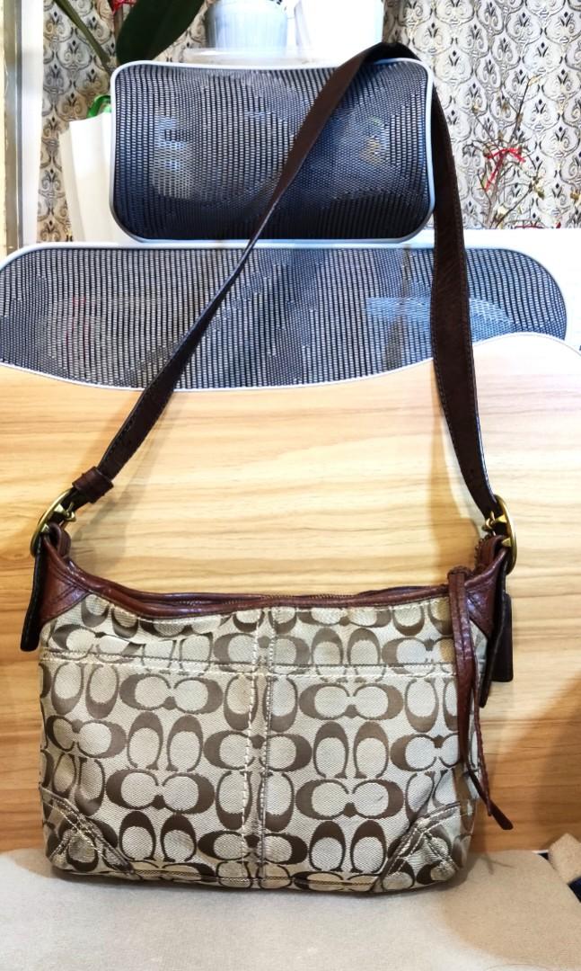 Vintage Coach creed J0885-12594, Luxury, Bags & Wallets on Carousell