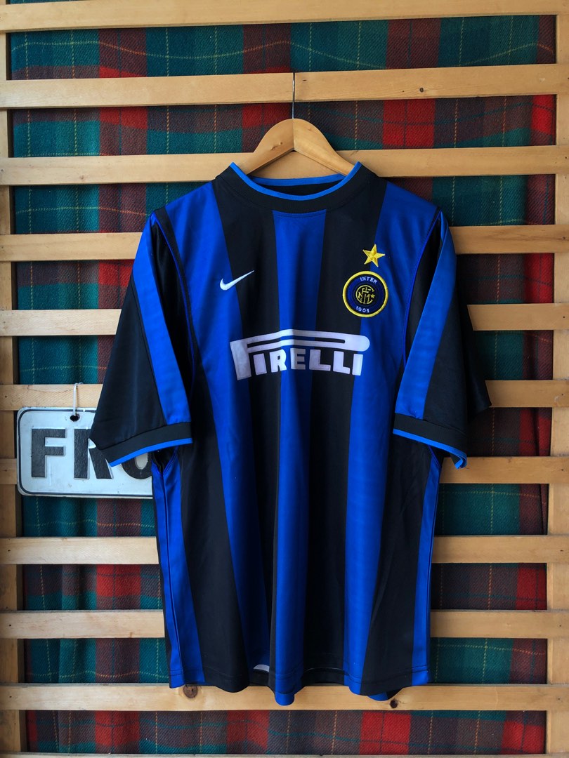 Vintage Nike Football Jersey Firelli, Men's Fashion, Tops & Sets ...