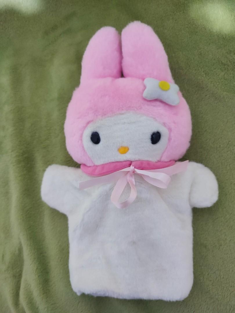 W hite HELLO KITTY Hand PUPPET, Hobbies & Toys, Toys & Games on Carousell