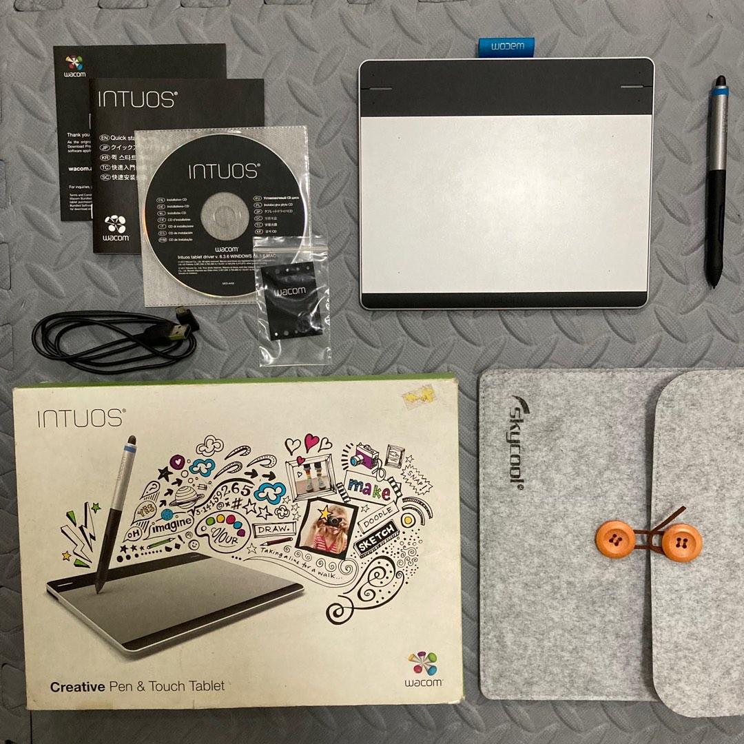 WACOM CTH-480 Intuos Pen & Touch Small, Computers & Tech, Laptops ...