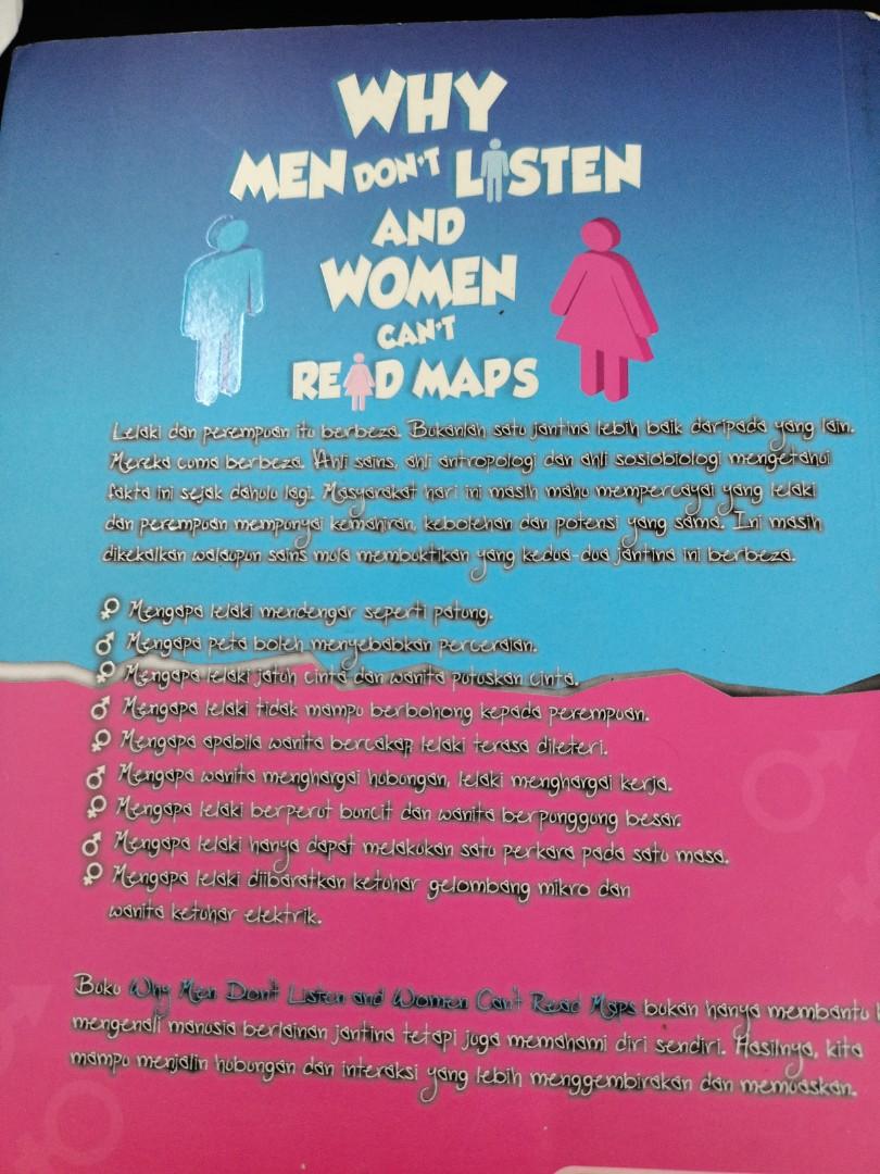 Why men dont listen and women cant read maps, Hobbies & Toys, Books & Magazines, Storybooks on ...