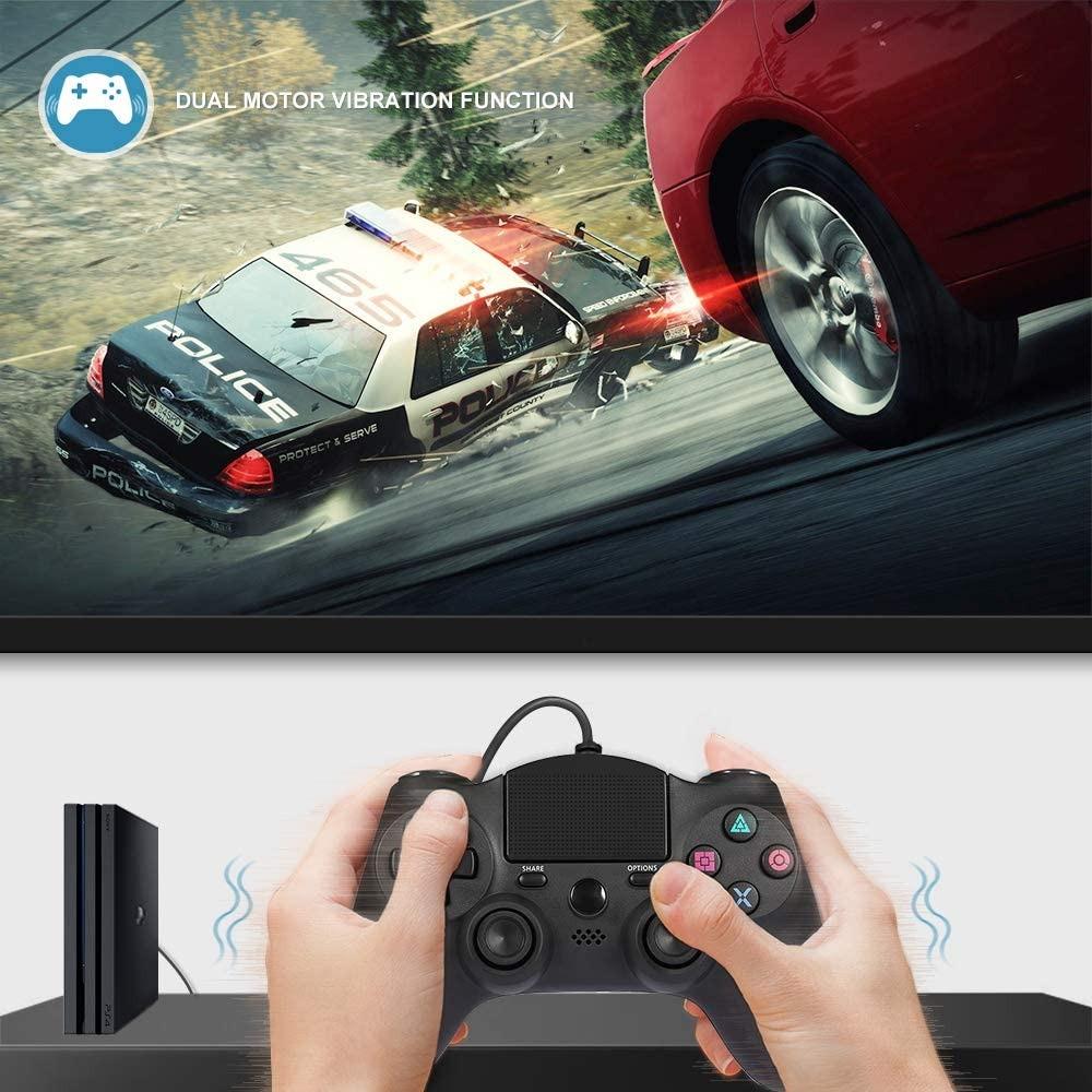 Wired PS4 Gamepad MK08 Wired Controller for Playstation 4 Console/PC ...