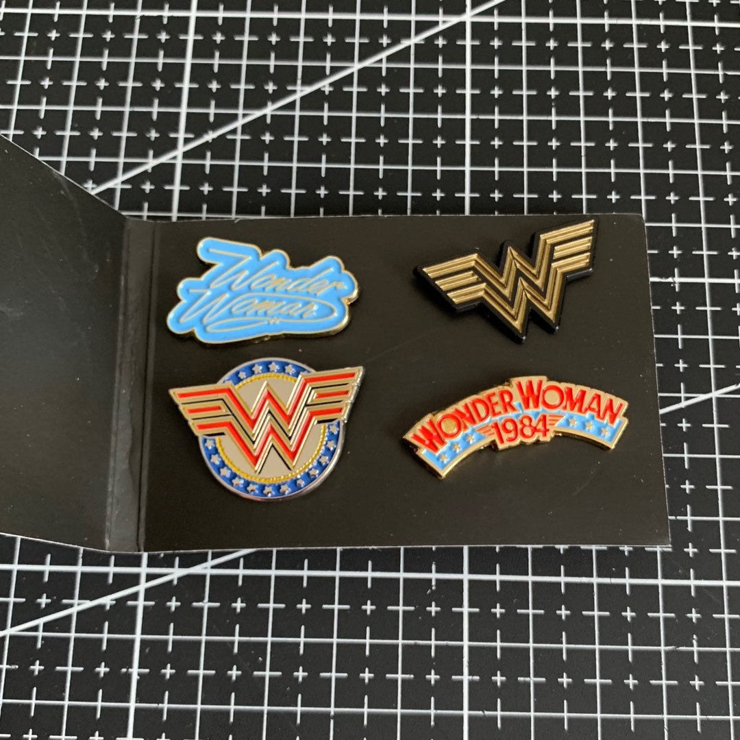 Wonder Woman 1984 Official Pins Set, Hobbies & Toys, Collectibles ...