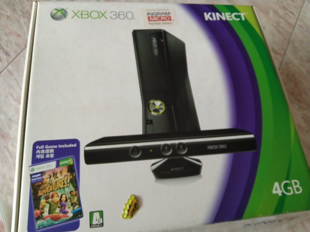 Xbox360 with Kinect and controller, Video Gaming, Video Game Consoles ...