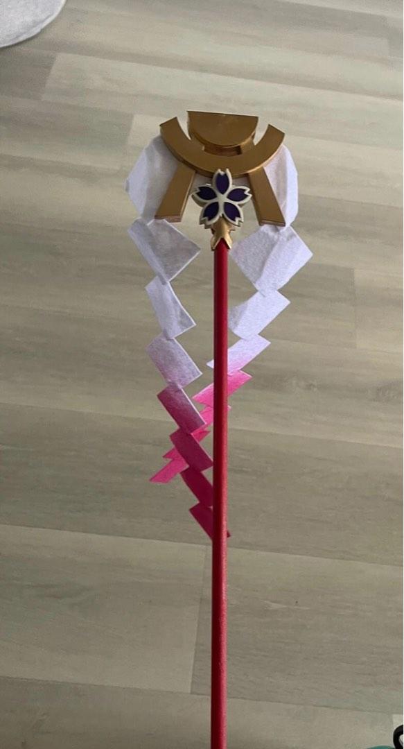 Yae Miko Gohei, Hobbies & Toys, Memorabilia & Collectibles, J-pop on ...