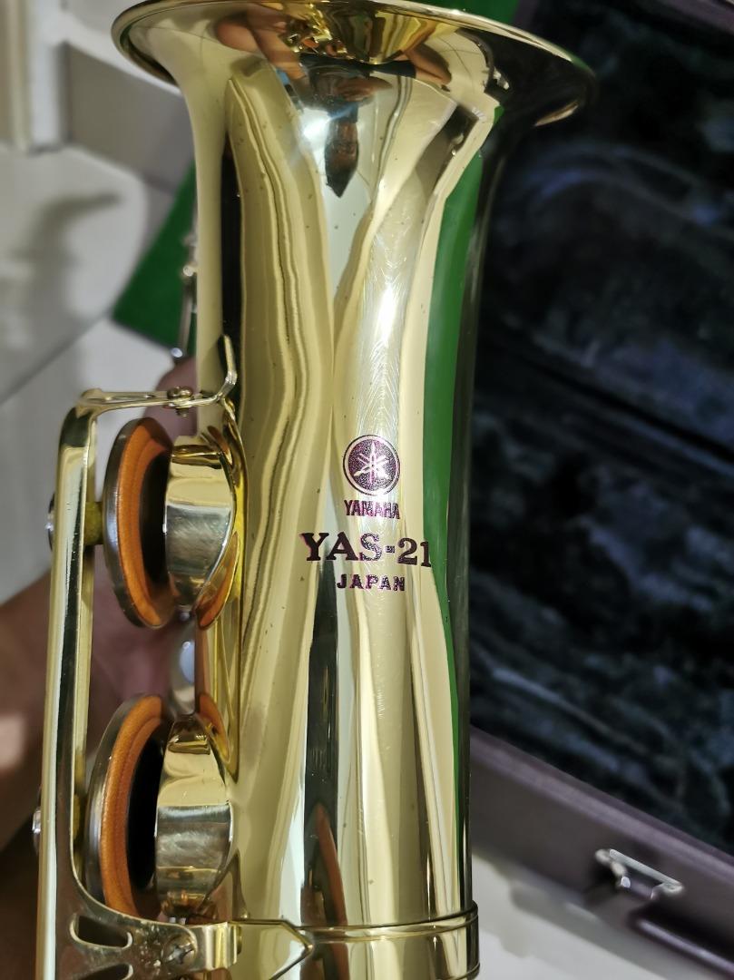 Yamaha Alto Saxophone YAS21, Hobbies & Toys, Music & Media, Musical ...