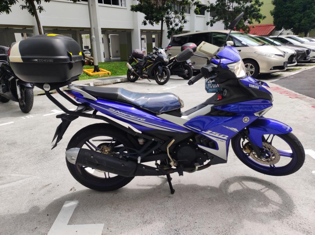 Yamaha Sniper T150 - Registered late Feb 2019, Motorcycles, Motorcycles ...