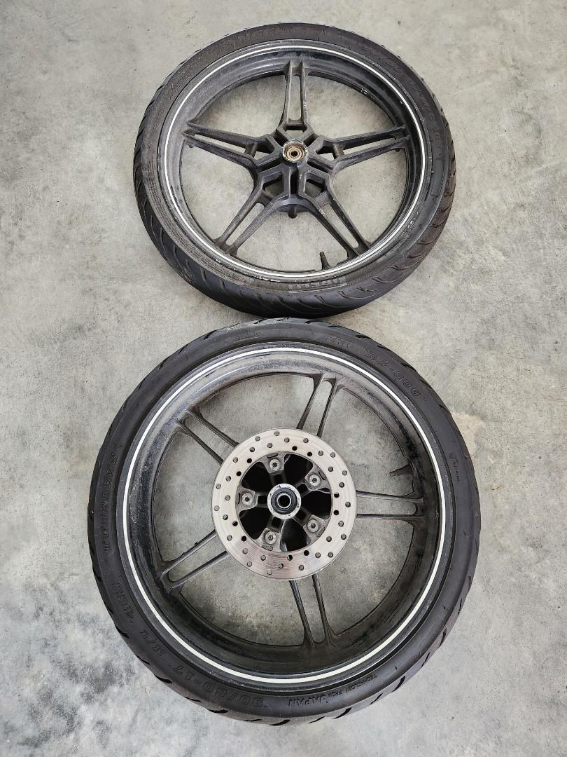 Yamaha Sniper/Mxking Original Rims, Motorcycles, Motorcycle Accessories ...