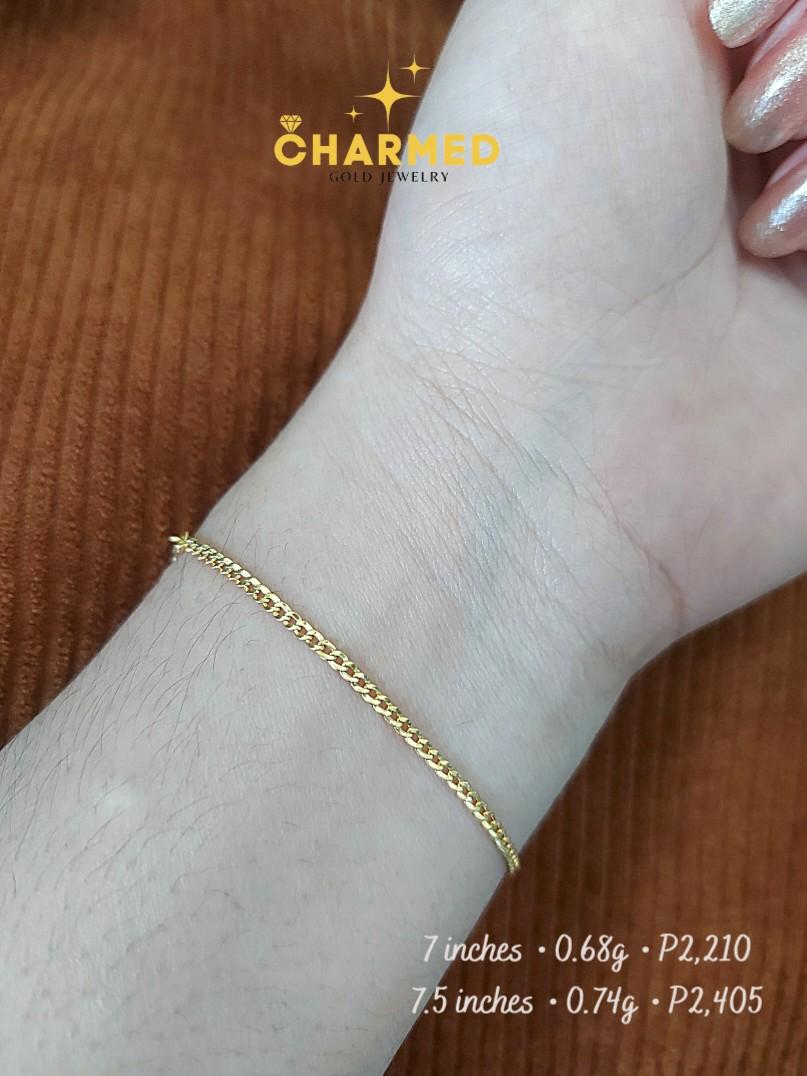 18K Cadena Lightweight Chain 7 inches, Women's Fashion, Jewelry ...