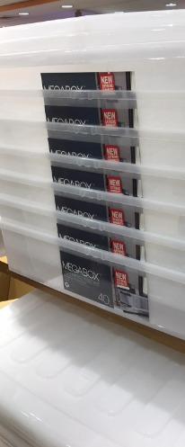 40L Under-Bed Megabox - 1 pc Delivered, Furniture & Home Living, Home ...