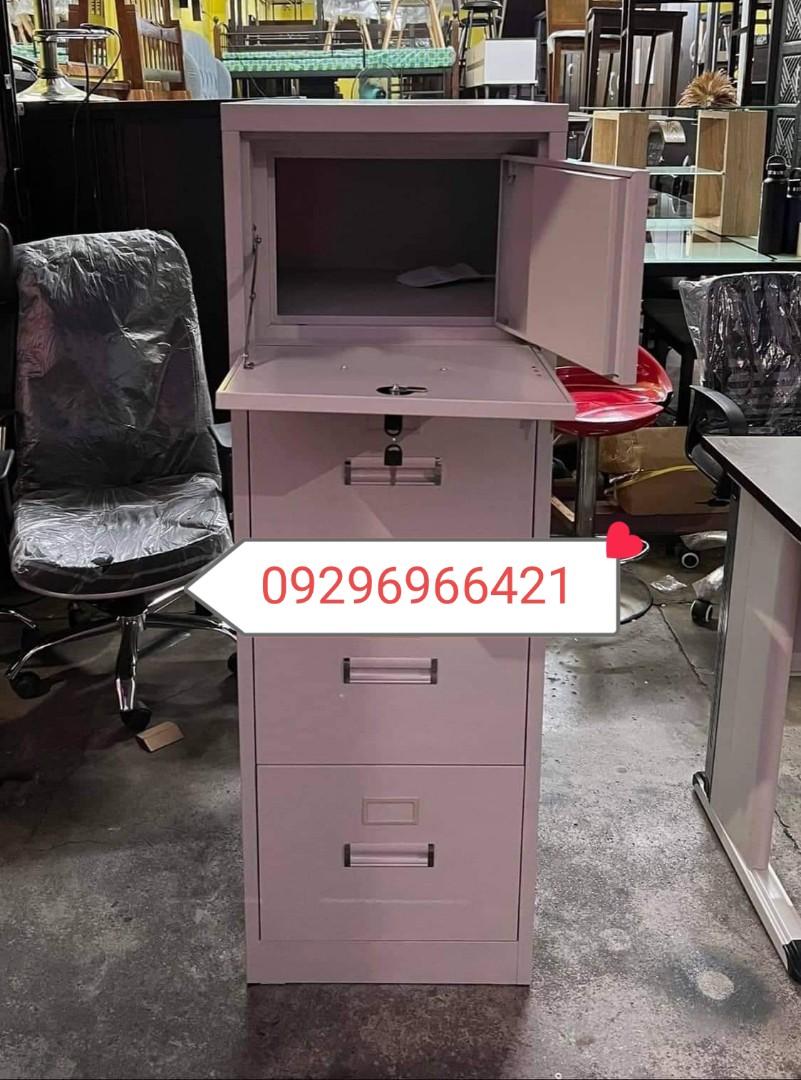 4 Layer Vertical Steel Filing Cabinet with Vault, Furniture & Home ...