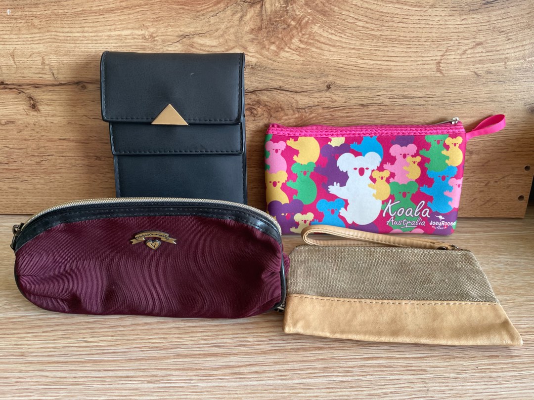 4 Pouch Bundle All In, Women's Fashion, Bags & Wallets, Purses ...